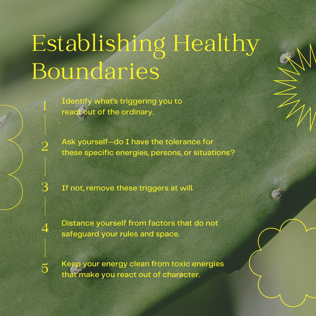 Healthy people have healthy boundaries - Andy weston